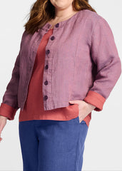 Adele Jacket * FINAL SALE * Now $59 – Linen Woman